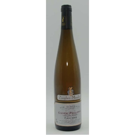 Domaine Ziegler-Mauler - Pinot Gris Vieilles Vignes Cuvee Philippe 2020 ...